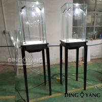 China 500X400X1600MM Stain Steel Store Jewelry Display Cases for sale