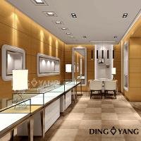 China Shopping Mall Showroom Custom Jewelry Display Cases for sale