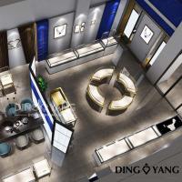 China Stain Steel Custom Made Showroom Display Cases for sale