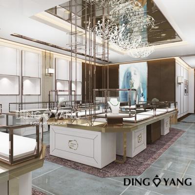 China Modern Style OEM Lockable Showroom Display Cases for sale