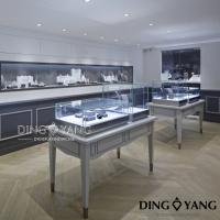 China Light Installed Showroom Custom Jewelry Display Cases for sale