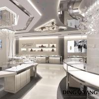 China Stain Steel Glass Oem Lockable Jewellery Showroom Furniture for sale