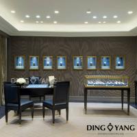 China Custom MDF Jewellery Shop Display Cabinets for sale