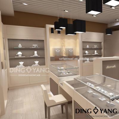China Custom Made Stain Steel Showroom Display Cabinets for sale