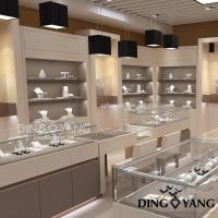 China Custom Made Stain Steel Showroom Display Cabinets for sale