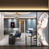 China Locks Installed Stain Steel Showroom Display Cabinets for sale