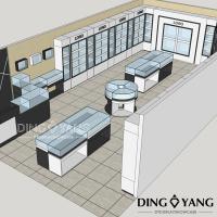 China Customizable Modern Style Jewellery Design Showroom from Manufacturers and Suppliers for sale