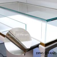 China Matte White Super Clean Glasses Jewelry Showcase for sale