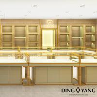 China Custom Luxury Popular Jewelry Store Showcase with Fully Customizable Size and Color for sale