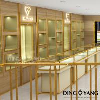China Custom Luxury Popular Jewelry Store Showcase with Fully Customizable Size and Color for sale