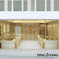 China Custom Luxury Popular Jewelry Store Showcase with Fully Customizable Size and Color for sale