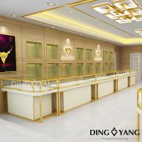 China Custom Luxury Popular Jewelry Store Showcase with Fully Customizable Size and Color for sale