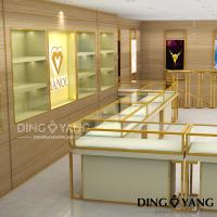 China Custom Luxury Popular Jewelry Store Showcase with Fully Customizable Size and Color for sale