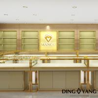 China Custom Luxury Popular Jewelry Store Showcase with Fully Customizable Size and Color for sale