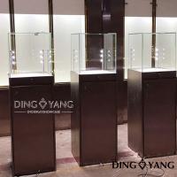 China China Manufacturers Wholesale Pedestal Jewelry Showcase,Standard Pedestal Showcases for sale