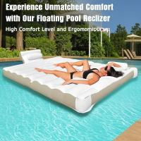 China Experience Unmatched Comfort with Our Floating Pool Recliner High Comfort Level and Ergonomic Design for sale