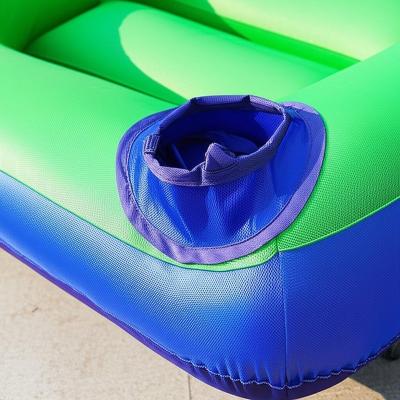 China Lightweight Floating Pool Recliner Convenient Cup Holder for Easy Portability for sale