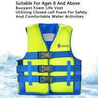 China Suitable For Ages 8 And Above Buoyant Foam Life Vest Utilizing Closed-cell Foam For Safety And Comfortable Water Activities for sale