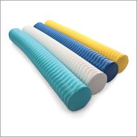 China Colorful Swimming Foam Tube Wavy Texture Nonslip Grip Vinyl Construction for sale