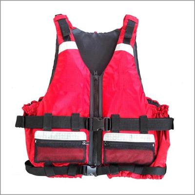 China Comfortable Fishing Life Vest , Offshore Life Jacket Easy Fit Non Abrasive for sale