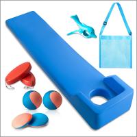 China Pool Noodles Foam Fun Pool Corn Holes Outdoor Game Beach Toys Soft Swimming Pool Saddle Seat Toss Game for sale