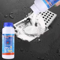 China 500g Dissolve Baking Drain Cleaner Powder Remove Drain Blockage 57*57*120mm for sale