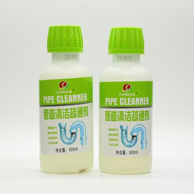 China Eco Friendly 500ml Pipe Dredging Drain Cleaner Liquid 20 Minutes for sale