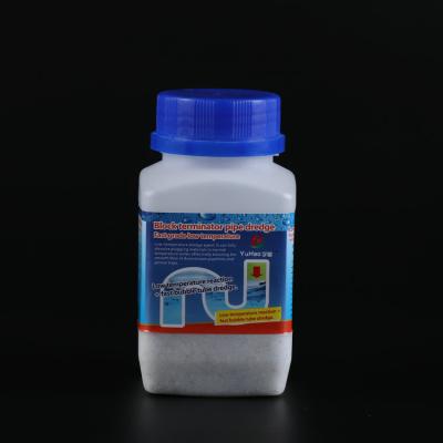 China 80% Ingredient Toilet Pipe Sink Blockage Cleaning Powder 268g/Bottle for sale
