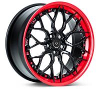 China Red Lip Gloss Spoke 3 Piece Forged Wheels Alloy Rims 5X114.3 5X108 For Ferrari 488 for sale