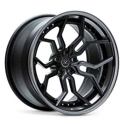 China Aluminum Alloy 3 Piece Forged Wheels Rims Luxury Car For 18 19 Inches for sale