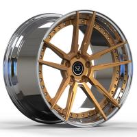 China 20inch 2 Piece Forged Wheels Rims Staggered For BMW M4 F82 Concave for sale