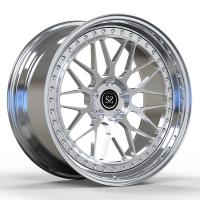China Custom Alloy Rims 2 Piece Forged Wheels 18 23 Inches For VW Prosche Auid Benz for sale