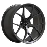 China Monoblock 1 Piece Forged Wheels Aluminum Brushed Black For BMW M3 Car Rims for sale