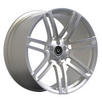 China Monoblock 21inch 1 Piece Forged Wheels Aluminum Brushed Spokes For BMW M4 for sale