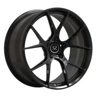 China Black Spoke 1 PC Forged Wheels 19inch Staggered For Audi S4 Luxury Car Rims for sale