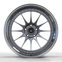 China 18 22 Inch 2 PC Forged Aluminum Alloy Rims For Porsche 991 996 997 963 GT3 for sale