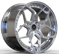 China Ferrari F355 2PC Aluminum Alloy Rims 19x8.5 19x11 Custom Finish Polish Clear Brush for sale