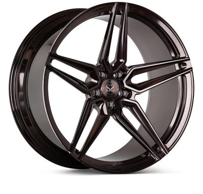 China Toyota Supra 1 Pieces Light Sliver Wheel Brushed Clear Coating GT 24inches for sale