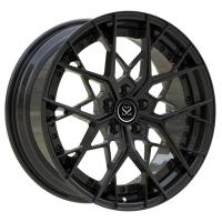 China 19 Inch 2 Piece Forged Wheels Gloss Black Spokes For 2019 Audi RS3 Stepped Lip Rims for sale