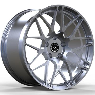 China Custom Forged Monoblock Rims 5x112 C63 AMG Coupe 19 20 21 Inch Clear Brushed for sale