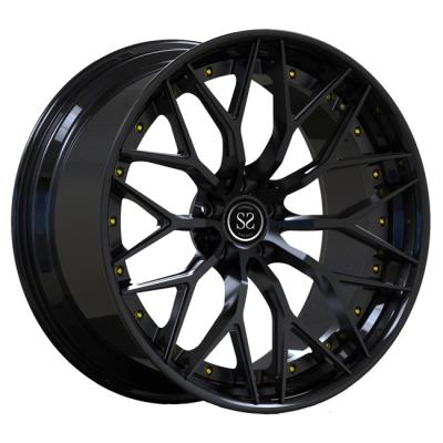 China 2 Piece Forged Luxury Rims 19inch Dark Grey Disc For BMW M2 for sale