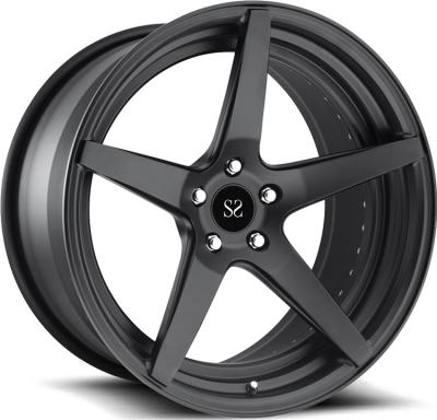 China Custom Matt Black 1PC Forged Alloy Rims For BWM M3 / Rim 18 19 20 21 Alloy Car for sale