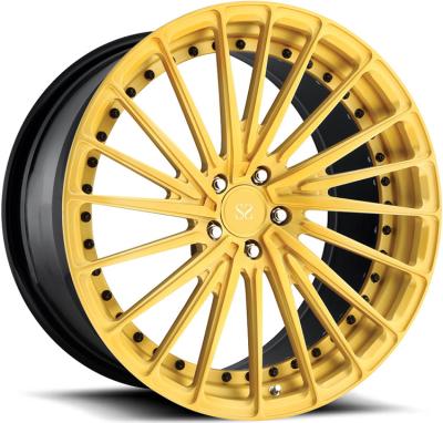 China 6061 T6 2PC Forged Alloy Rims Wheels For Lamborghini Huracan / 20