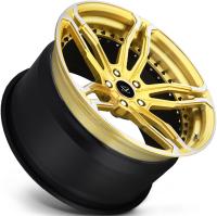 China Brushed 2PC Forged Aluminum Alloy Rims 19 20 21 2 For Mustang GT 500 for sale