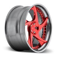 China 19x9.0 3PC Forged Aluminum Alloy Rims For GOLF Mk6 GTD for sale
