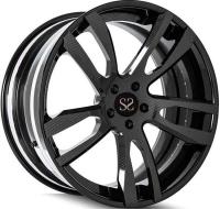 China Black Face 3PC Forged Aluminum Rims Wheels Ford Mustang 20x9.5 | 20x12.5 for sale