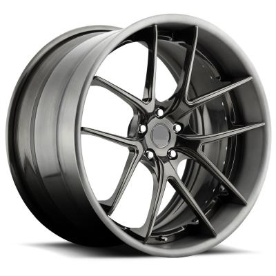 China 21X9 / 21X10.5 3PC Forged Aluminum Alloy Rims ET 90mm For Mercedes Benz Amg Cls63 for sale