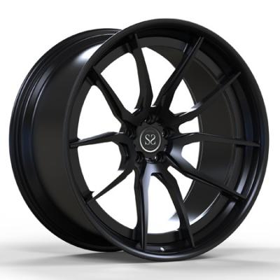 China 20inch 2 Piece Forged Wheels Rims Disc Spoke Barrel Lip Satin Matte For Audi RS6 for sale