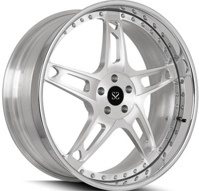 China Polished Lip Gloss Black Disc BMW Forged Wheels Alloy Rims 2PC For 21X11.5 And 21x12 for sale