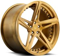 China Black Hyper Silver Forged 2 Piece Rims Wheels Chevrolet Corvette C8 Staggered 21inch for sale
